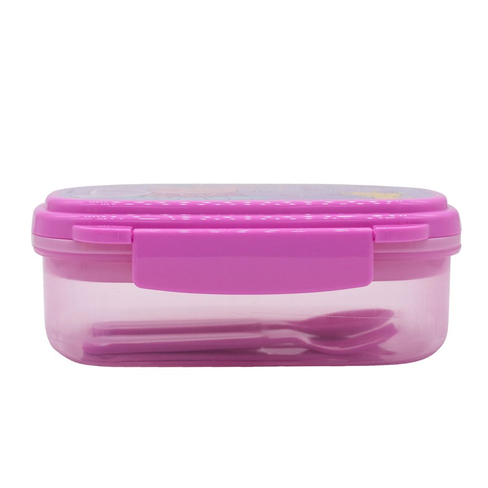 Tupper Pp 600Ml Con Cubiertos Peppa Pig Niña - unionychicawa