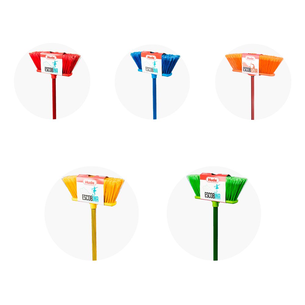 Escoba Escobina Hude (Color surtido). - unionychicawa